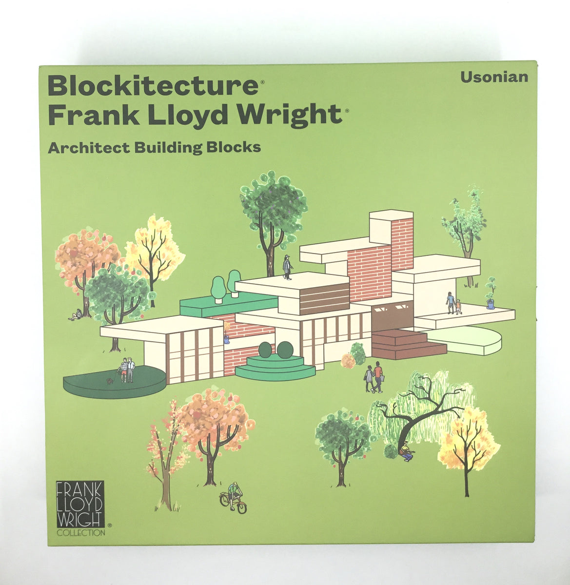 Areaware Blockitecture - Frank Lloyd Wright – Te Whare O Rehua Sarjeant Gallery